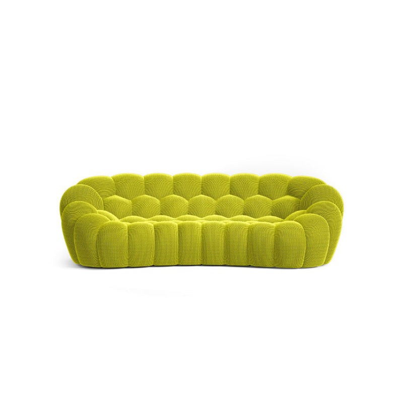 Luxury Bubble Sofa Three-Seater in 3D Fabric - Versatile & Modern