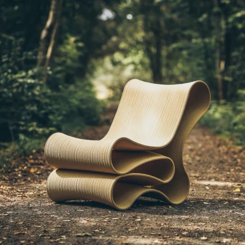 Hendrix Chair – Sustainable Bio-Composite Lounge for Any Space