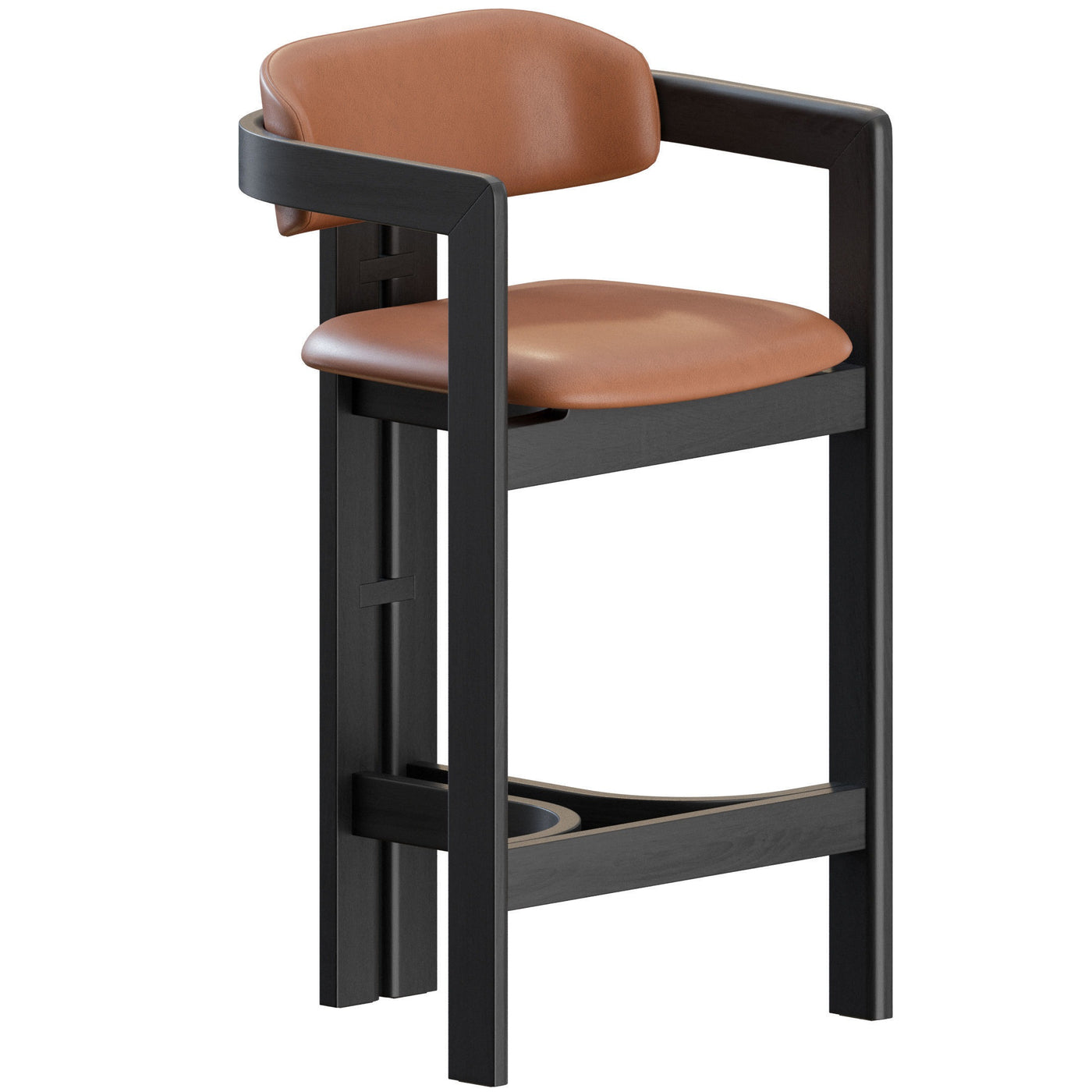 Gallotti 0419 Stool - Custom Upholstery | Vintara Design