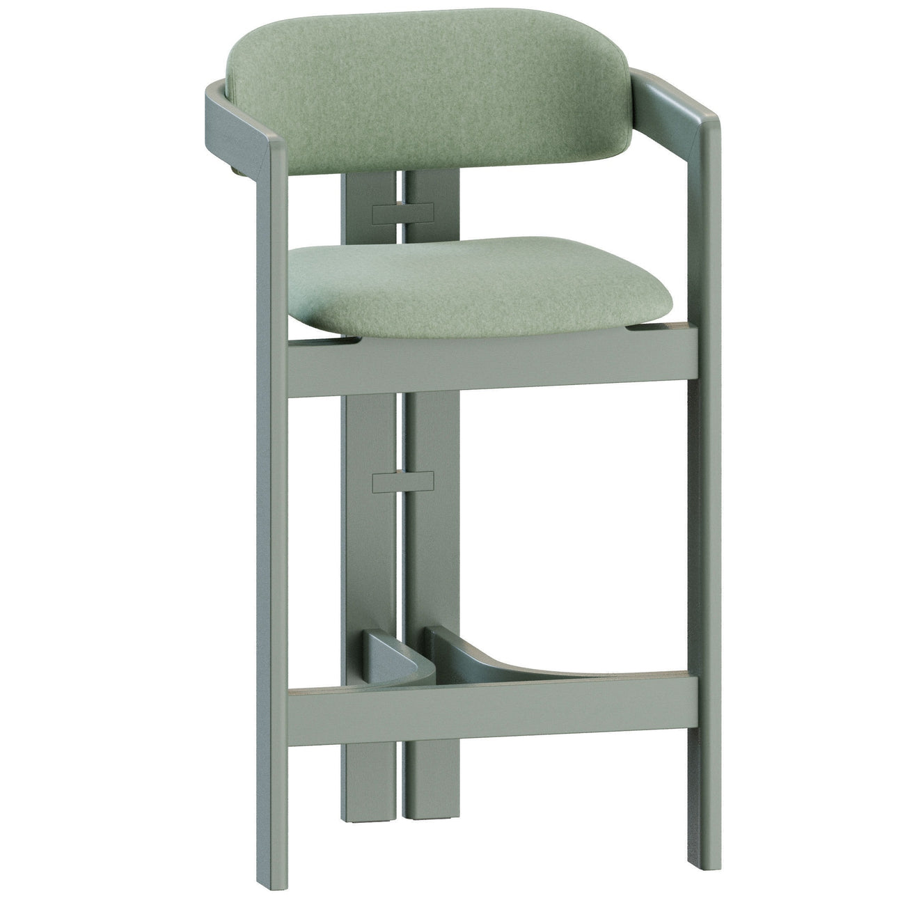 Gallotti 0419 Stool - Custom Upholstery | Vintara Design