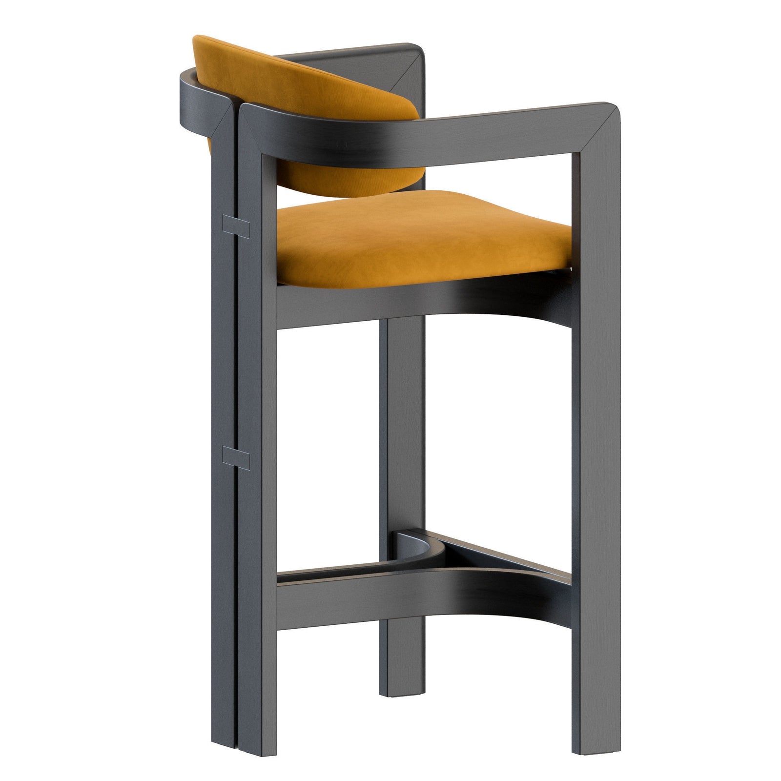 Gallotti 0419 Stool - Custom Upholstery | Vintara Design