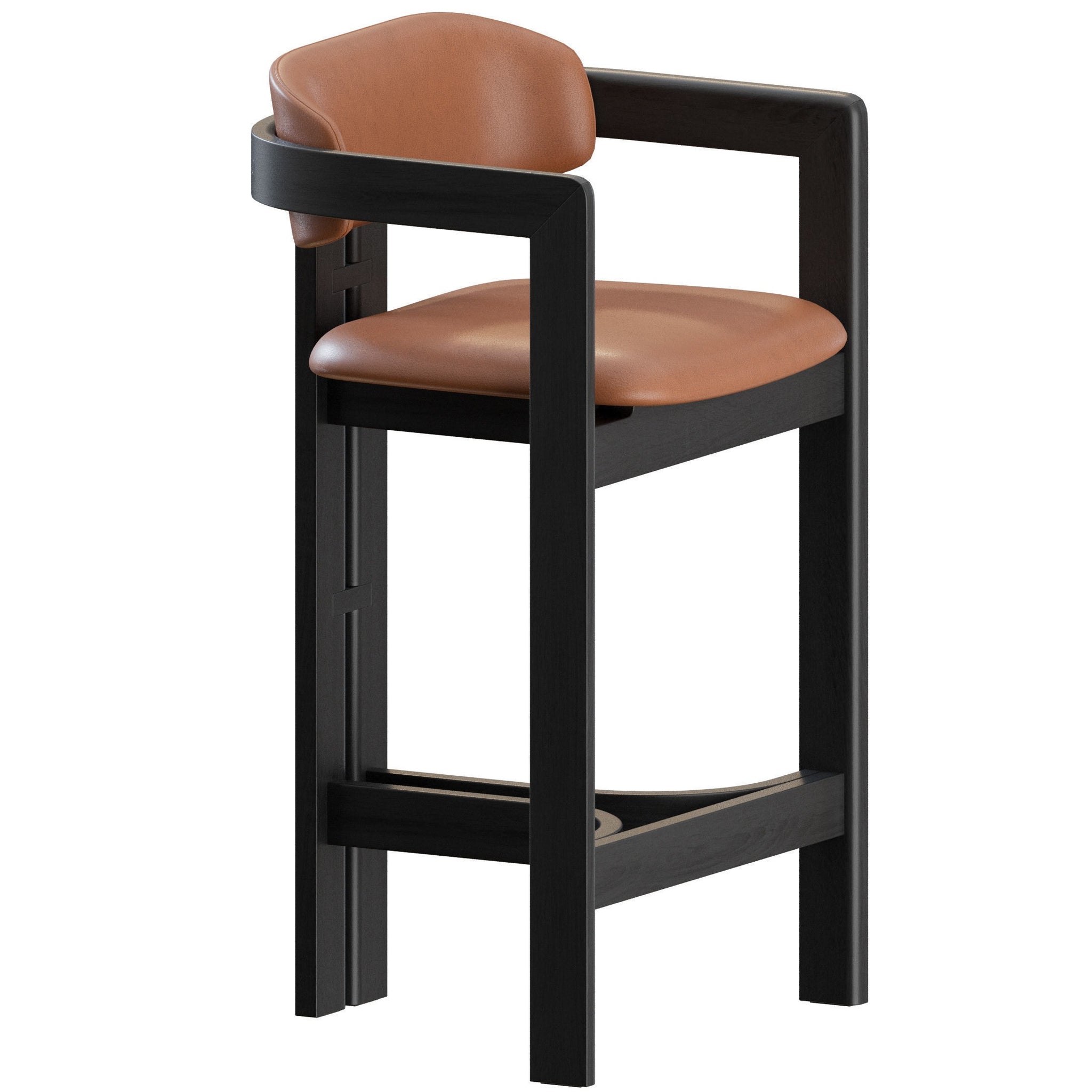Gallotti 0419 Stool - Custom Upholstery | Vintara Design