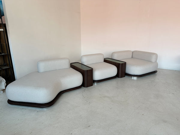 Lena Sofa - Modern Luxury Coastal Chic | Vintara Design