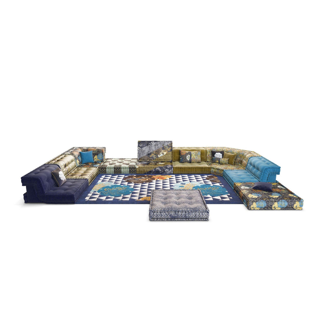 Mah Jong Sectional Sofa | Customizable & Comfort Living Room Sofas