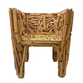Favela Chair by Campana Brothers - Teak Armchair | Vintara